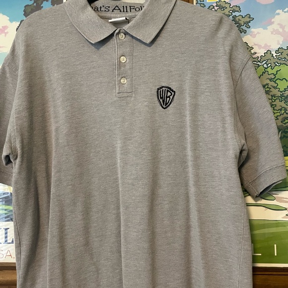 Warner Bros. | Shirts | Warner Bros Studio Store Polo Shirt Gray Thats ...